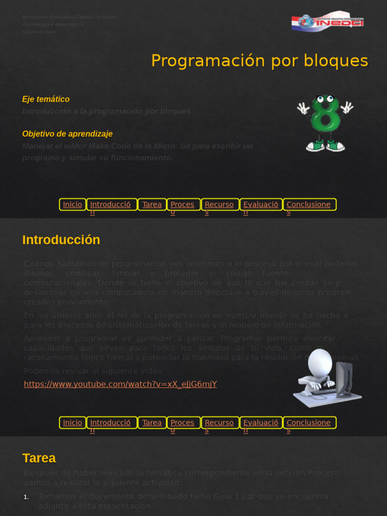 Prgramacion Por Bloques | PDF