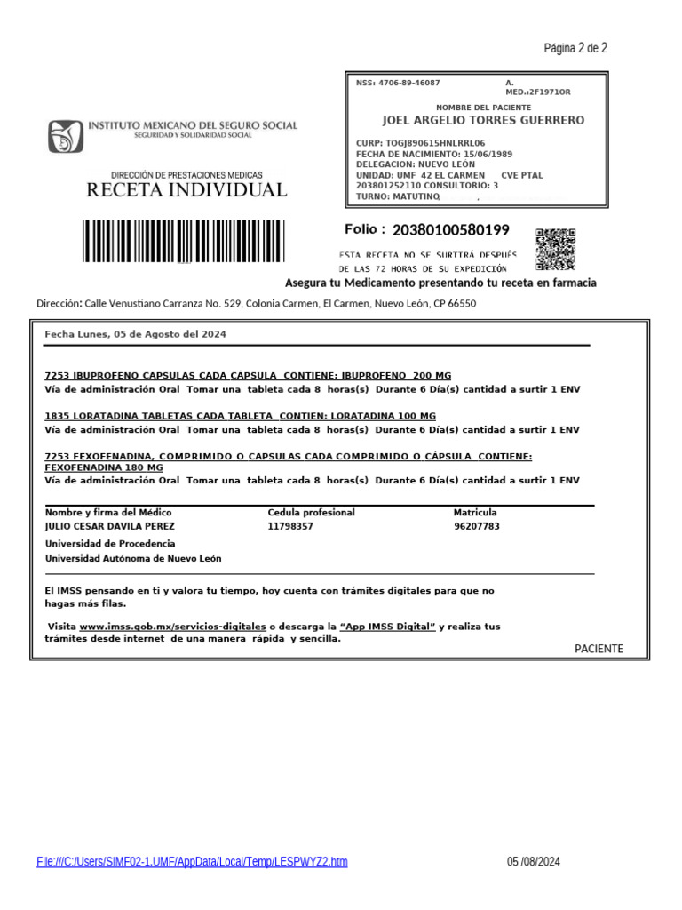 Comparto 'Receta' Contigo | PDF