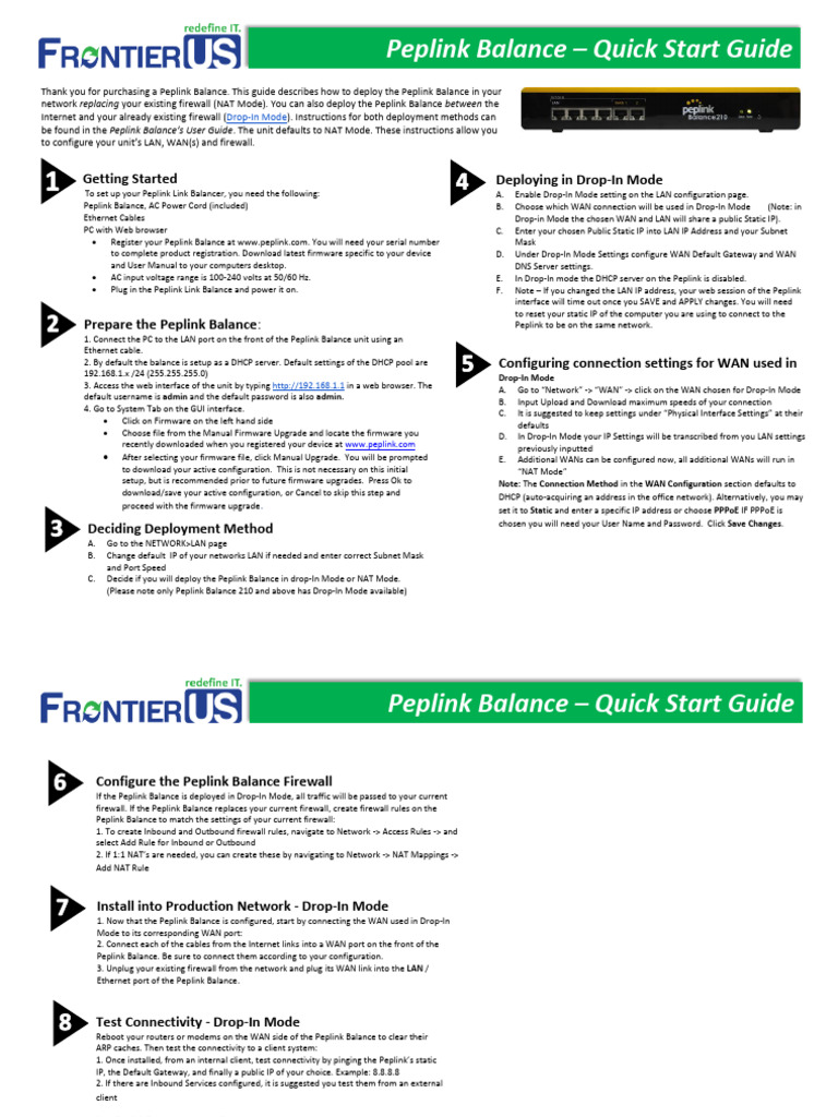Quick Start | PDF