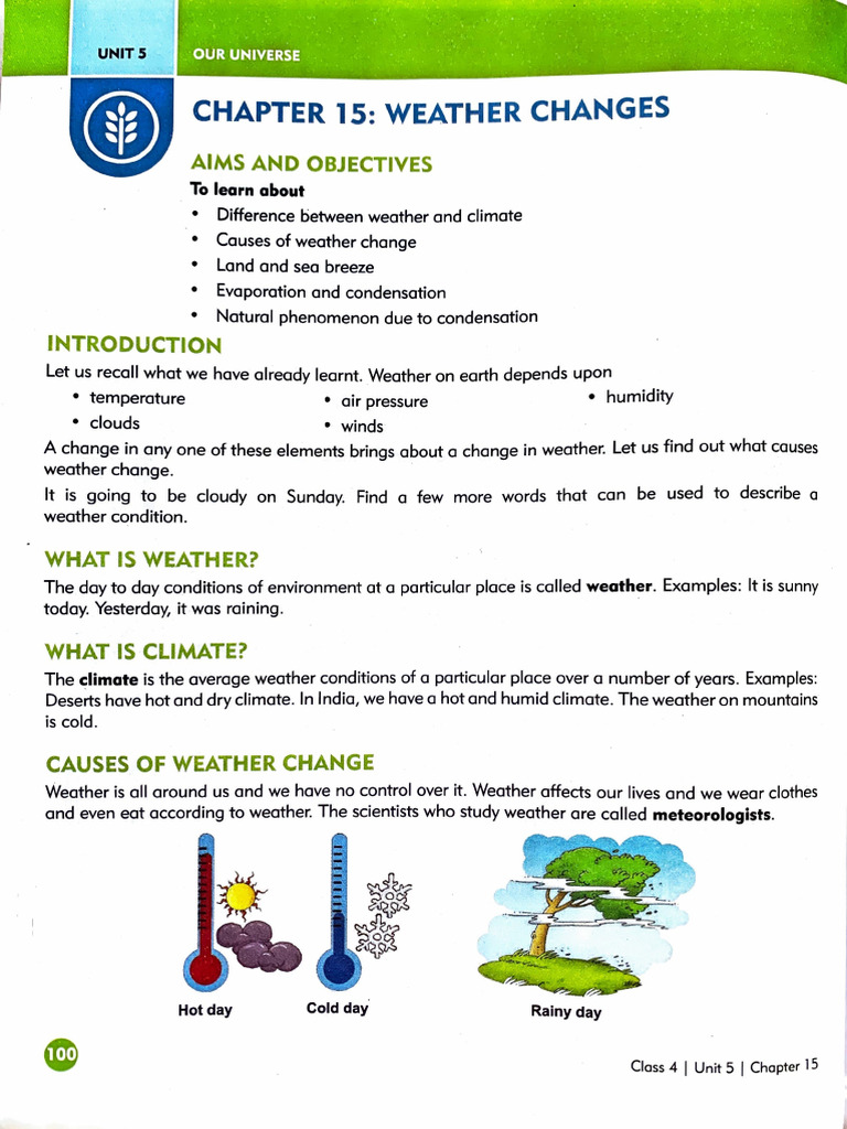 Weather Changes | PDF