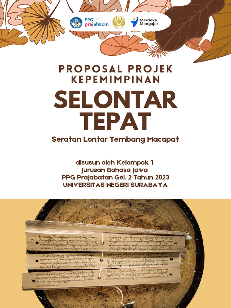 PROPOSAL PROYEK KEPEMIMPINAN (Rev.1) Signed | PDF