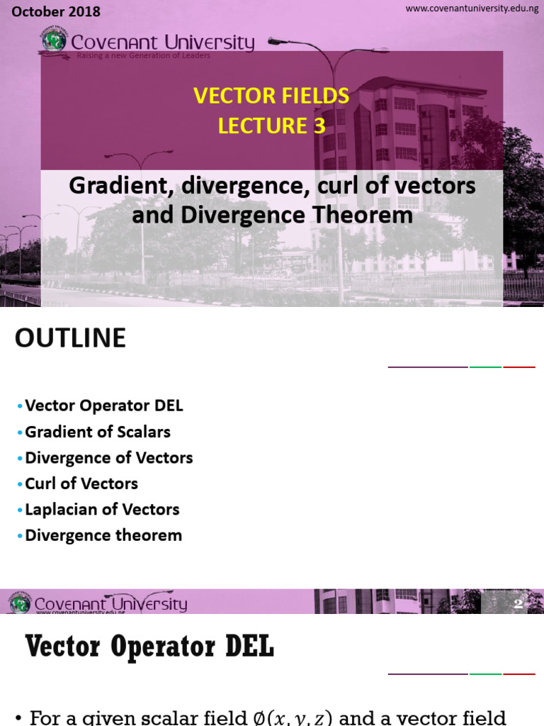 Vector Field Note 3 | PDF