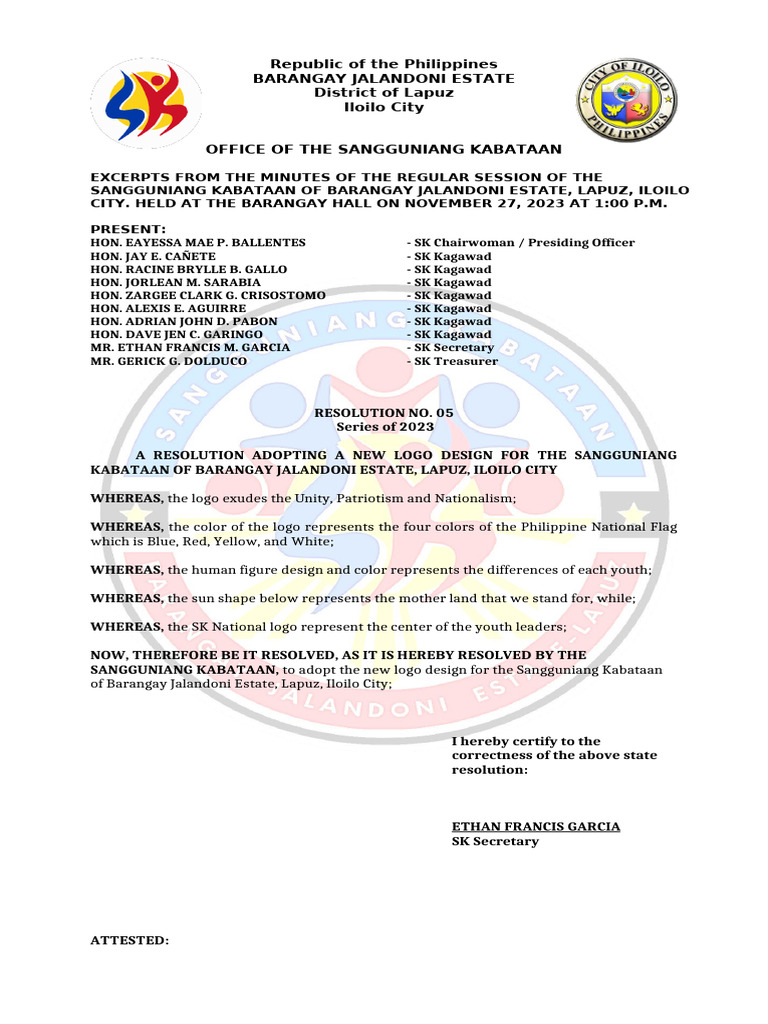 Resolution For SK Official Logo | PDF