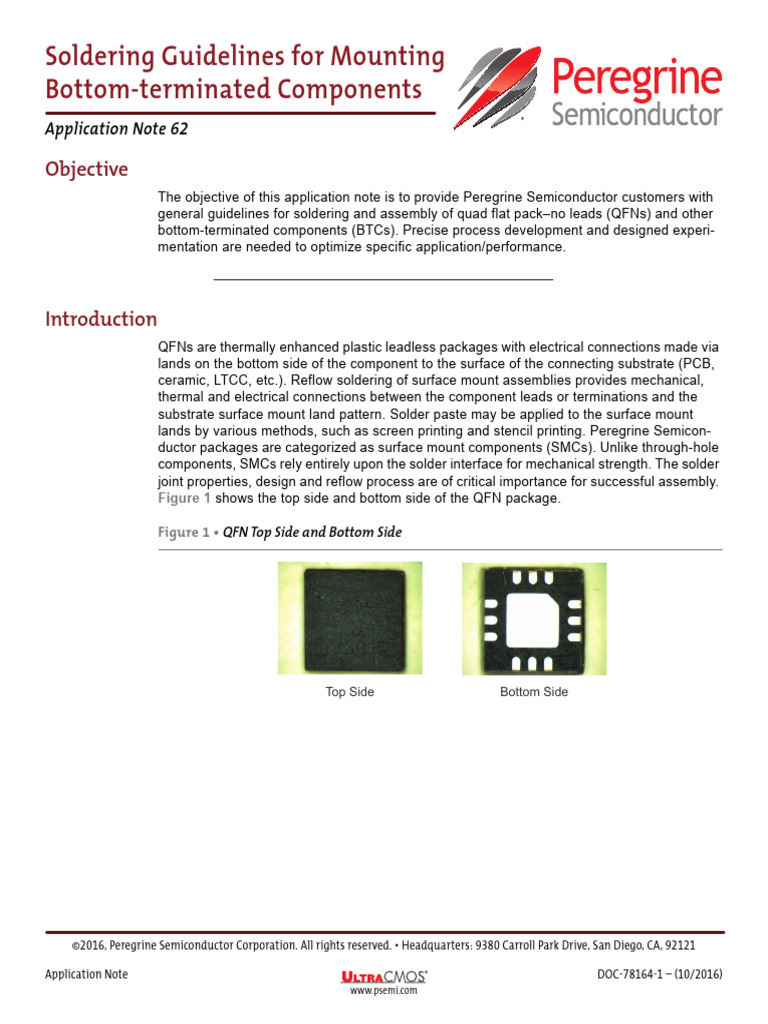Soldering Guidelines For BTCs | PDF