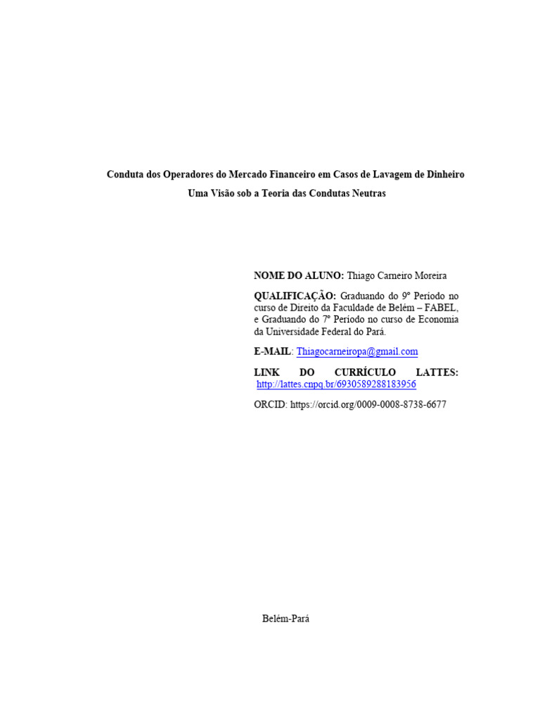 Pré Projeto Tcc Pdf