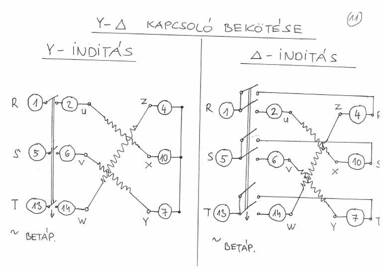 Csillag - Delta Kapcsoló | PDF