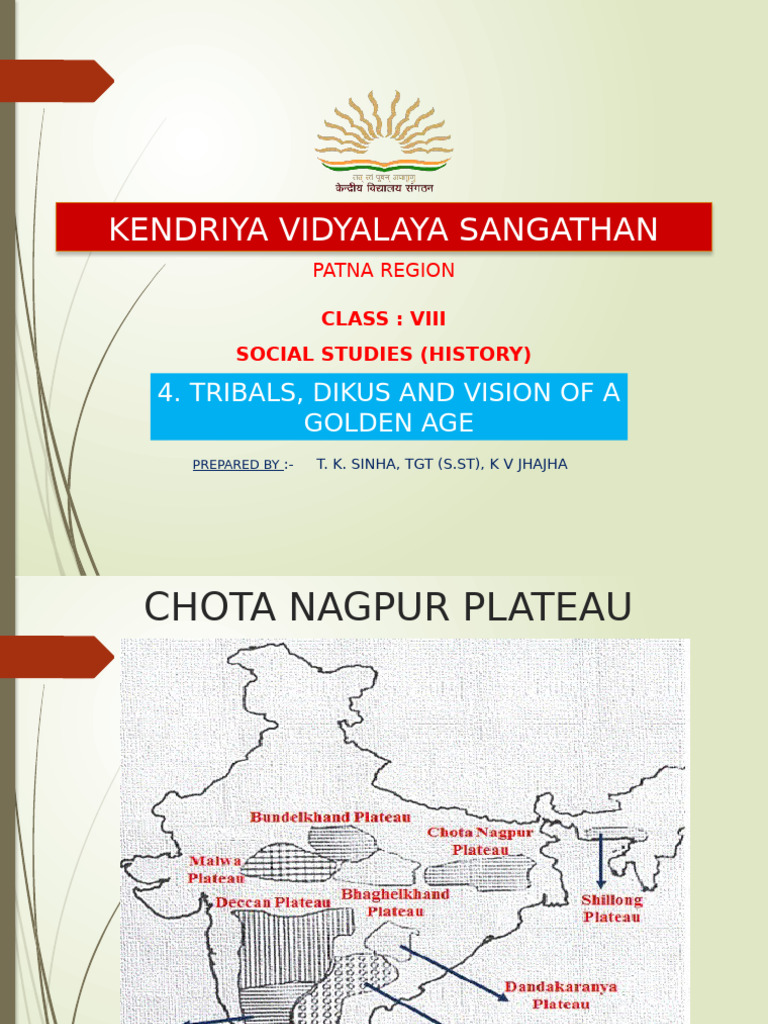 Viii History 4. Tribal Dikud and The Vision - Kanhu Charan Pradhan | PDF