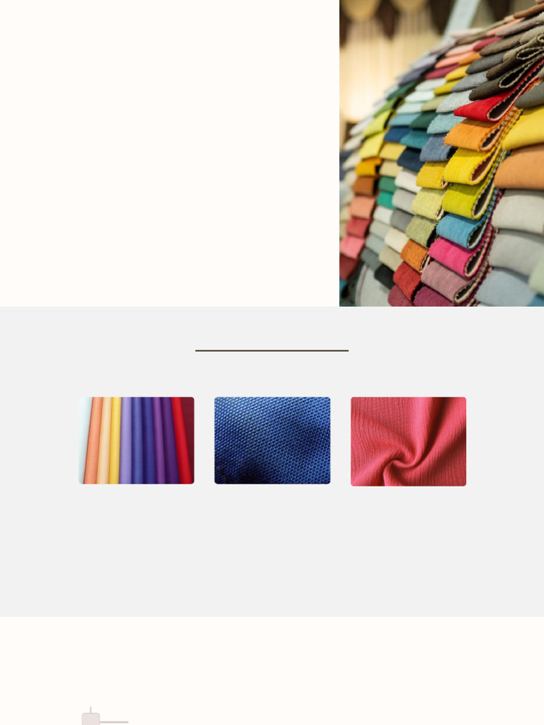 Presentation On Fabrics For Interior Design PDF | PDF