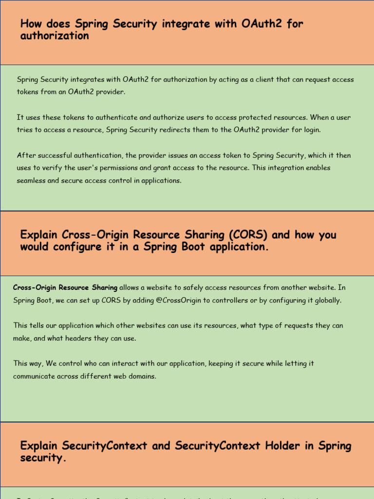 Spring Boot Security | PDF