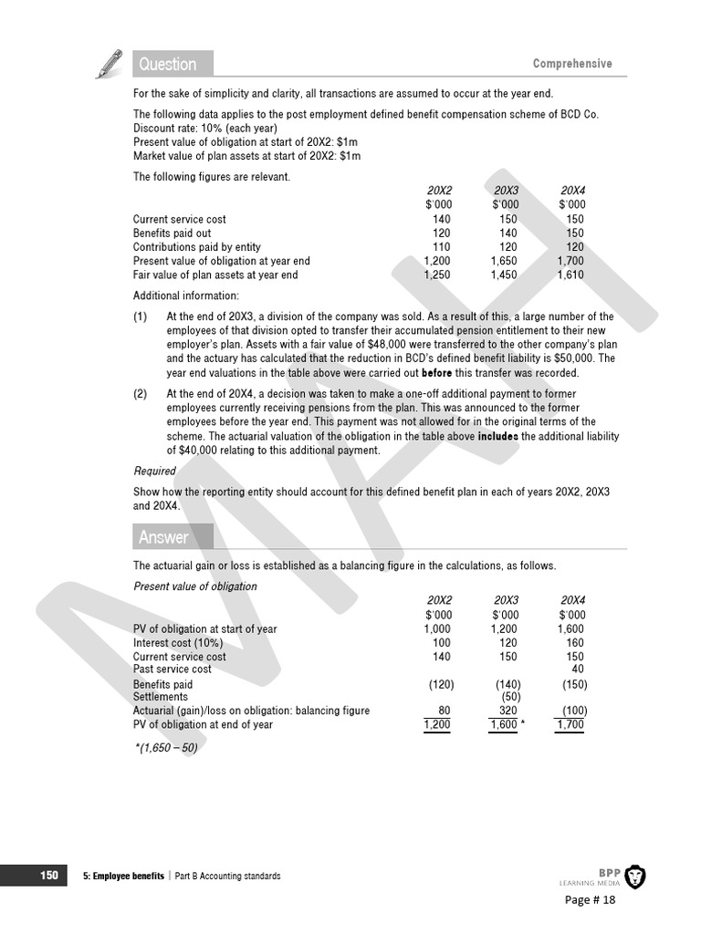 Ex-Ias 19 Comprehensive Example | PDF