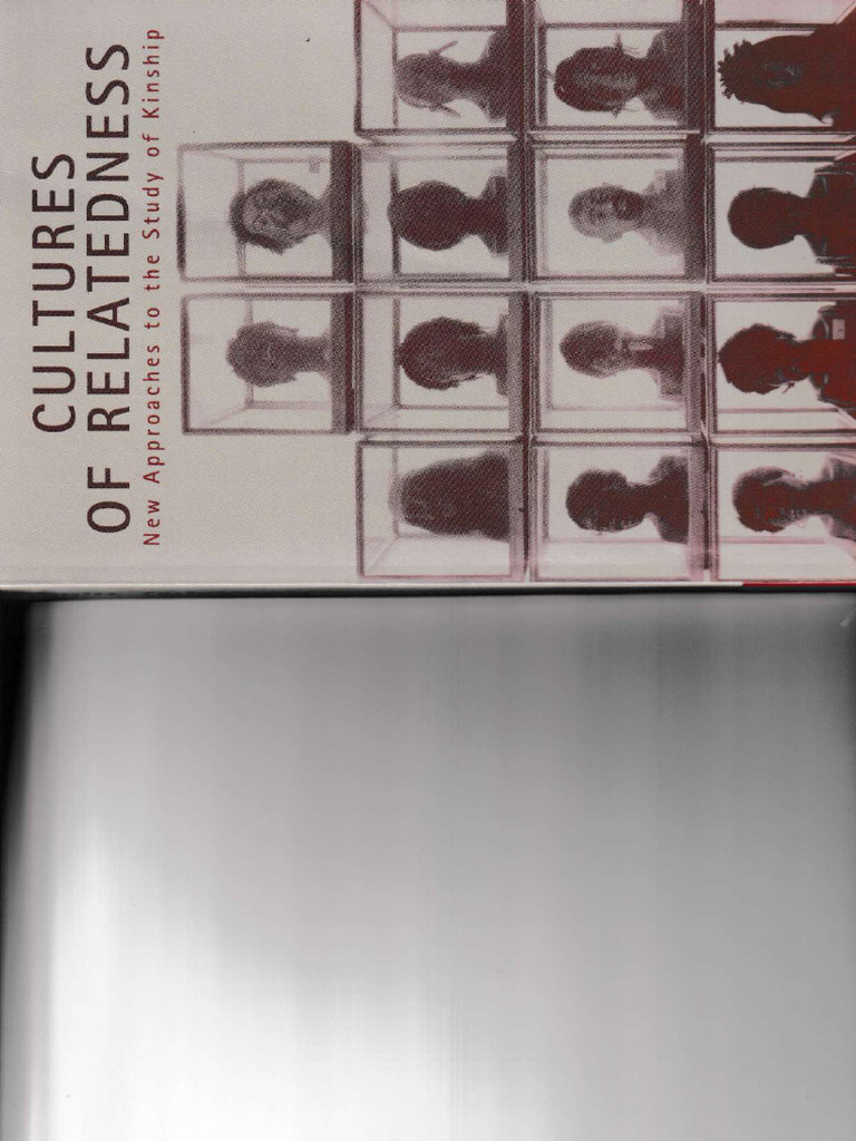 Janet Carsten - Cultures of Relatedness - New Approaches To The Study ...
