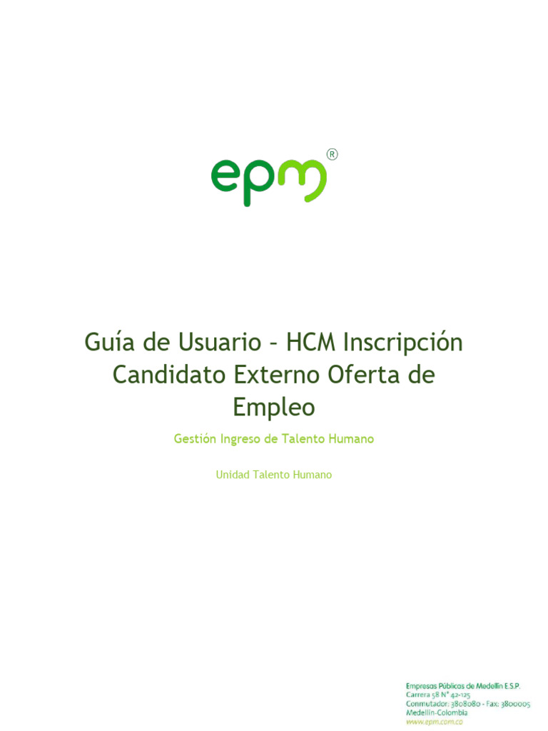 Guia Usuario Candidato Externo | PDF Guia Usuario Candidato Externo | PDF