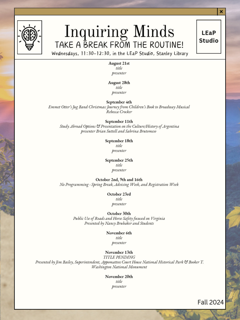 Inquiring Minds | PDF