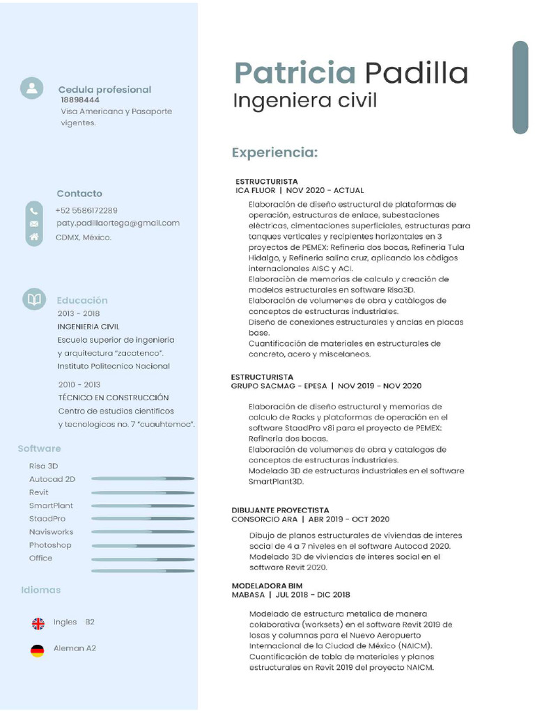 CV Patricia Padilla | PDF