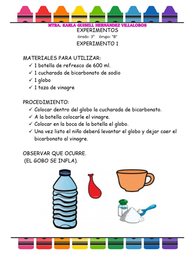 Experimentos 5 | PDF
