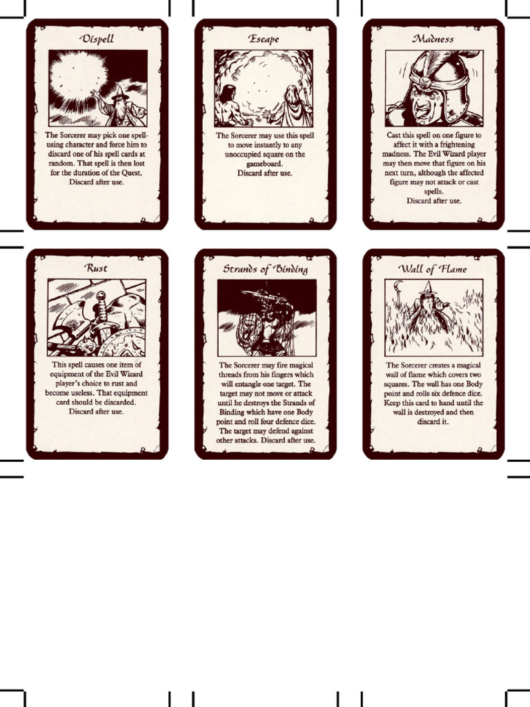 Wizards of Morcar High Mage Spells | PDF