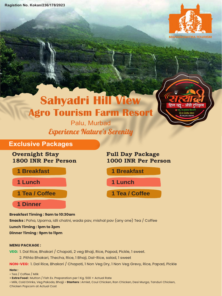 Agro Tourism Farm Resort | PDF | Lunch | Cooking