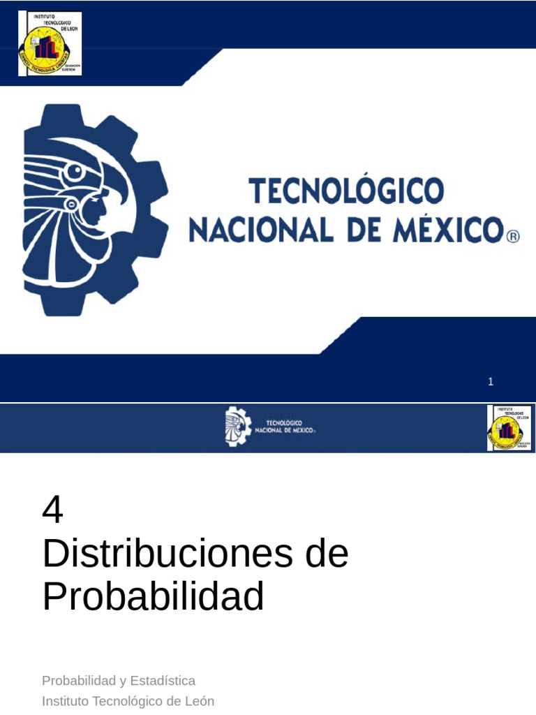 Distribuciones de Probabilidad en Forma General para Variables ...