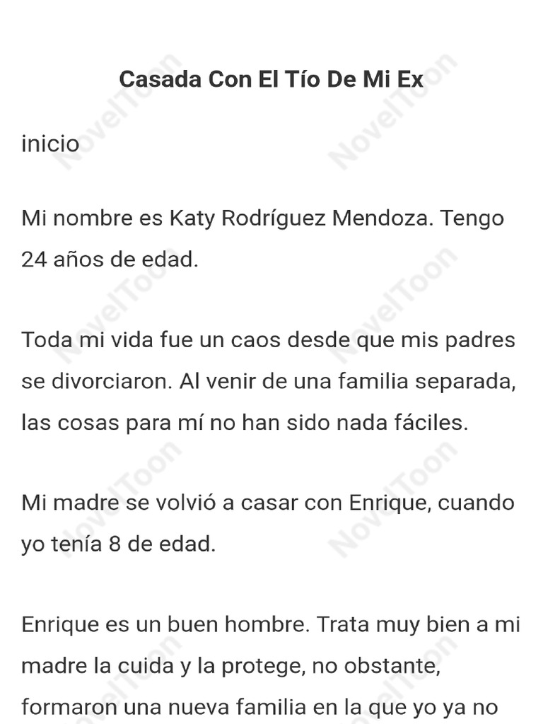 Casada Con El Tío de Mi Ex | PDF