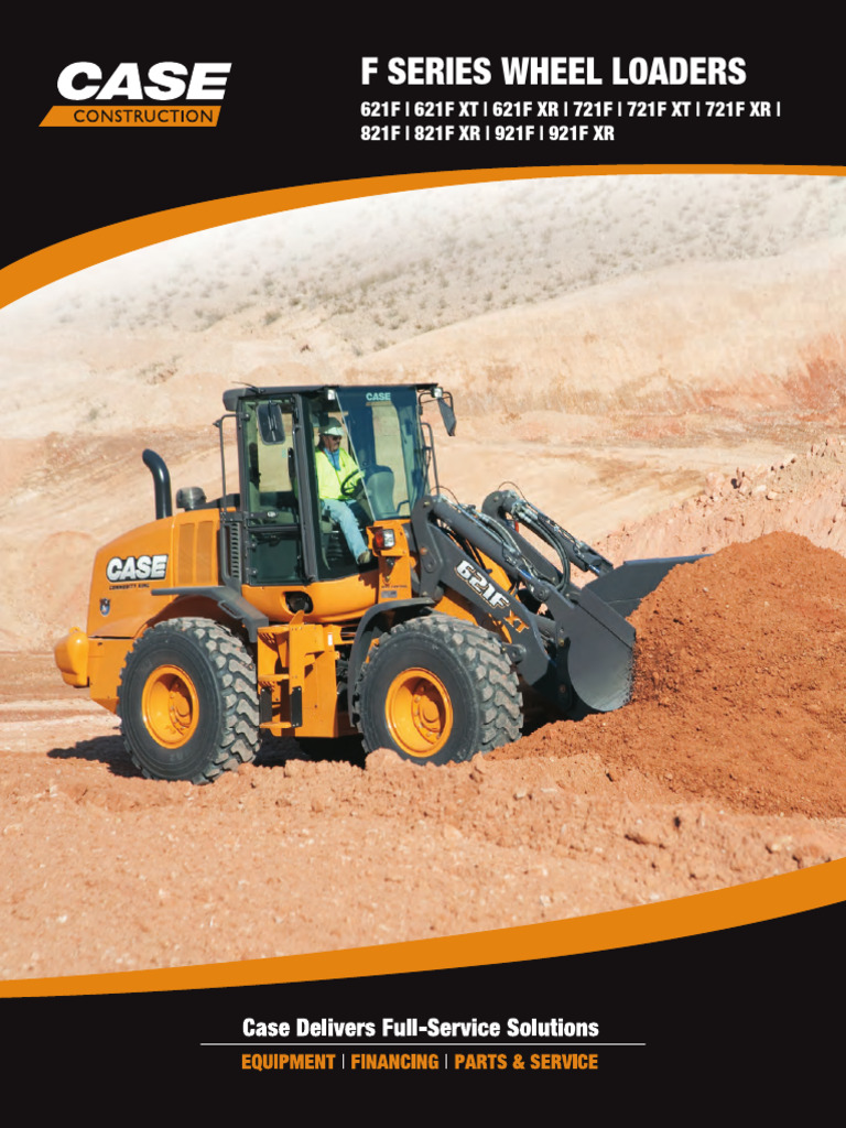 Case F Series Wheel Loaders | PDF