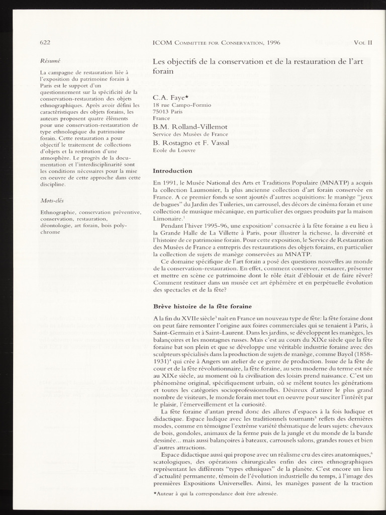 ICOM-CC 1996 Edinburgh 99 | PDF