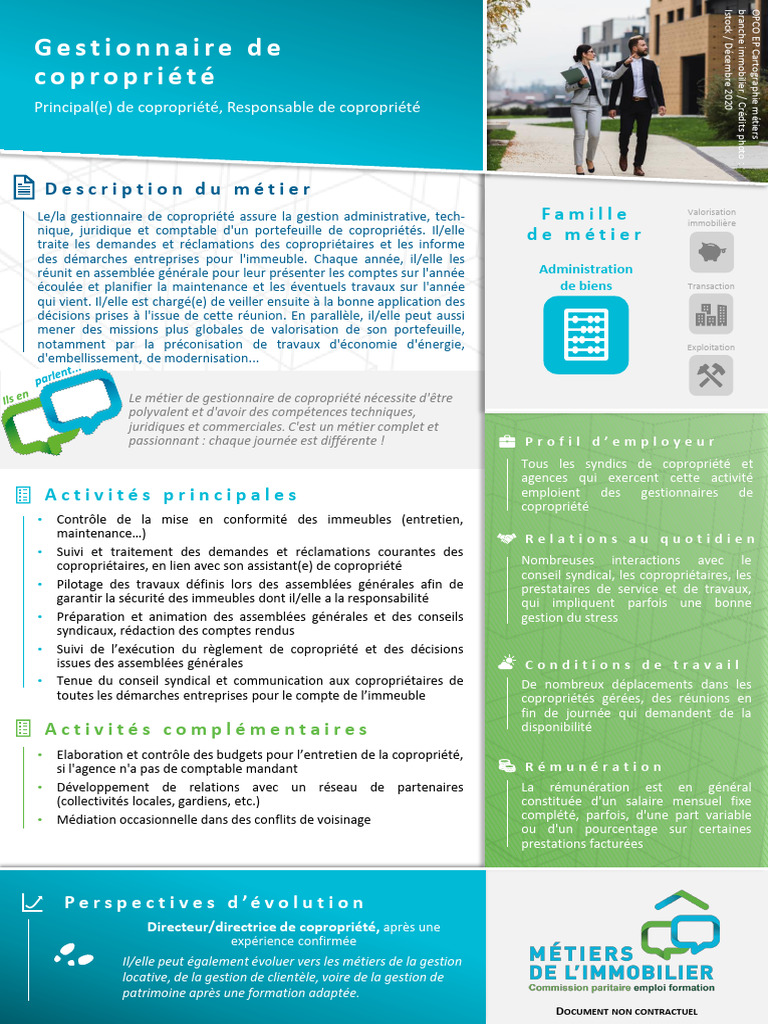 KYU Lab Pour Opco EP Cartographie Métiers Administration Gestionnaire de Copro | PDF