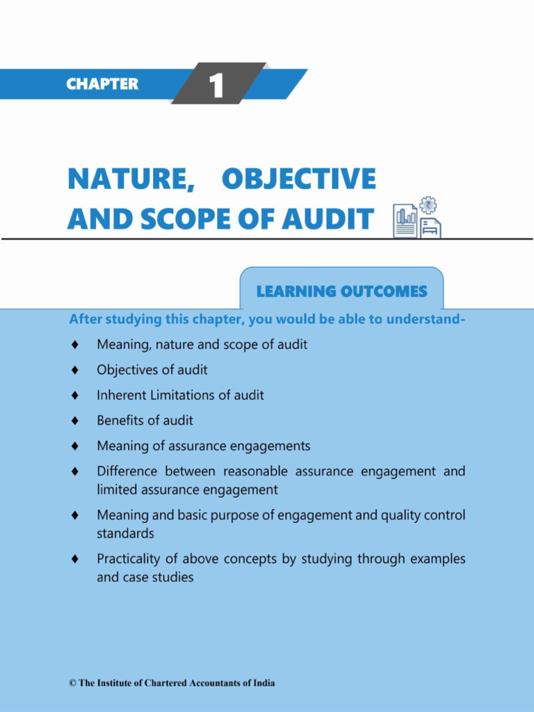 Nature and Objective of Audit - Ocred | PDF