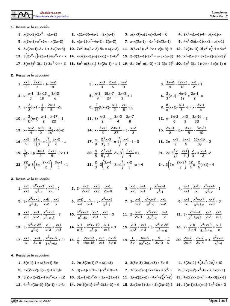 Ecuaciones Ej3 | PDF