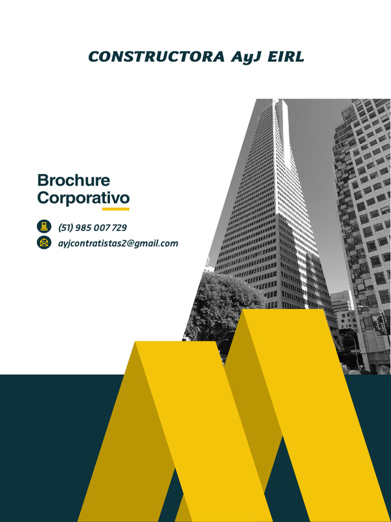 Constructora AyJ Brochure | PDF