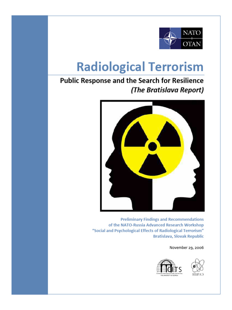 Radiological Terrorism Public Response A | PDF