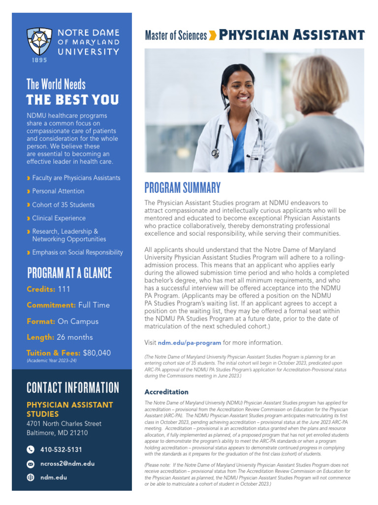 Ms Physicians Assistant | PDF | Health Care | Health Professional