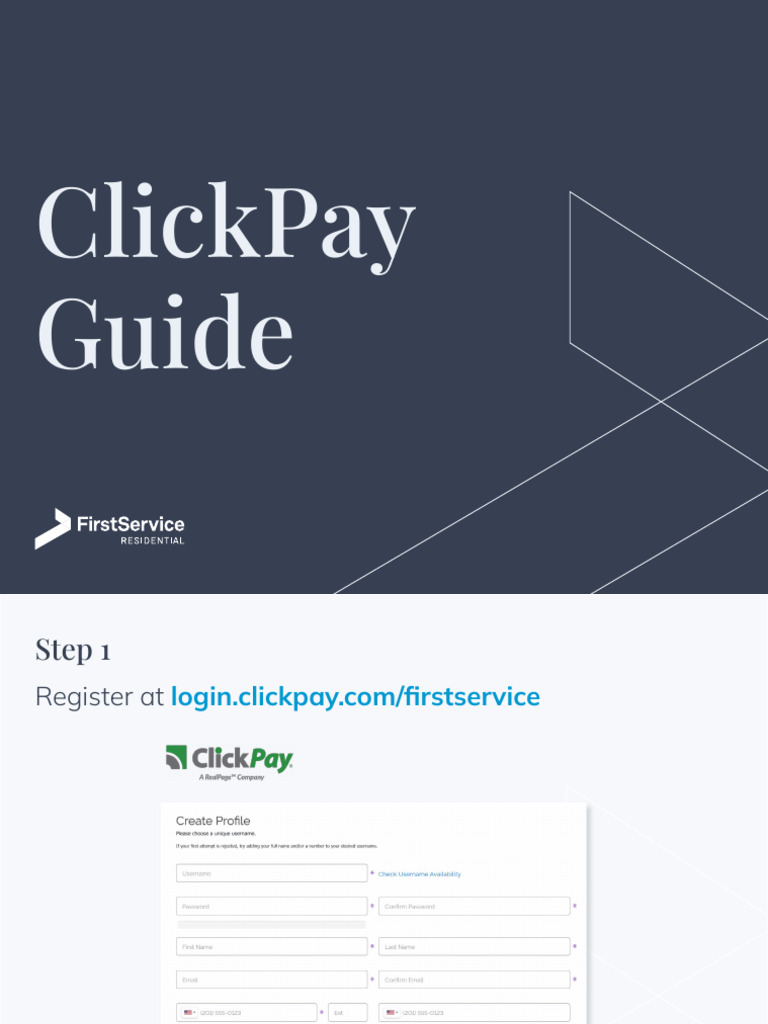 ClickPay - Set Up Guide 2023 | PDF