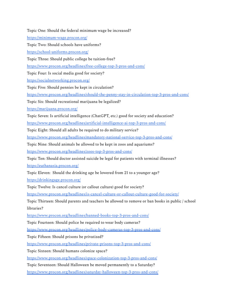 Structured Academic Controversy Resources | PDF