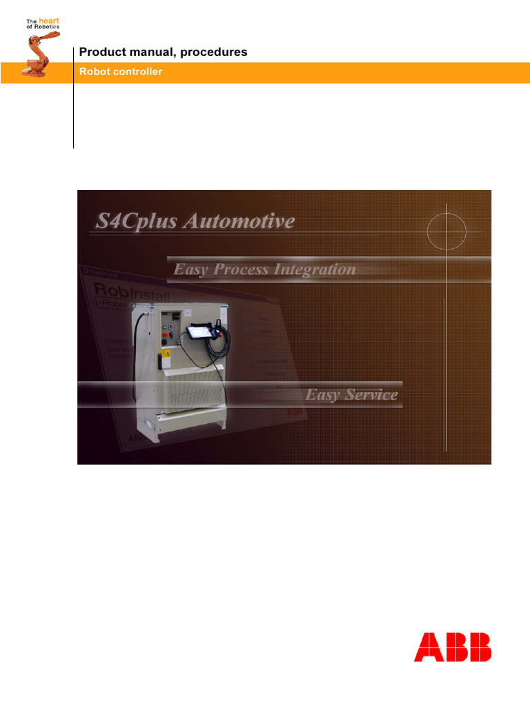 ABB S4C+ M2000A Controller Product Manual - Procedures | PDF