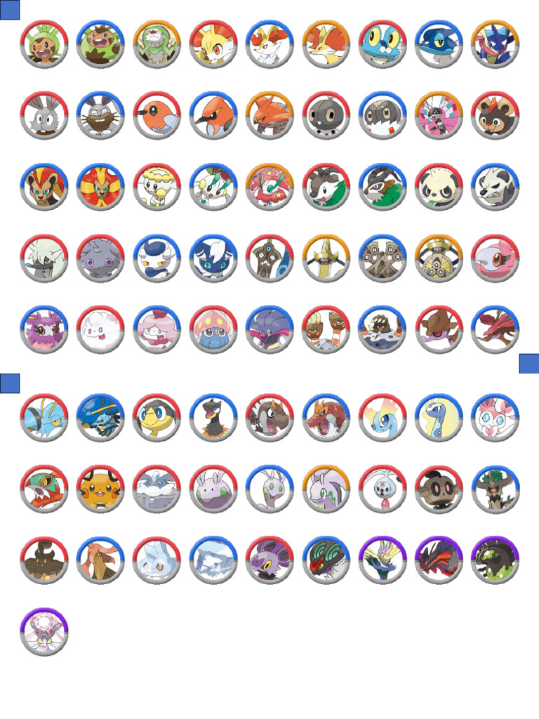 Tokens Pokémon Gen6 | PDF