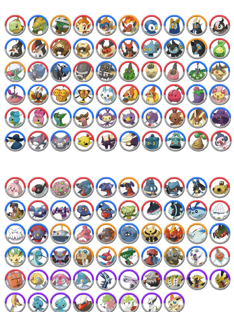 Tokens Pokémon Gen4 | PDF