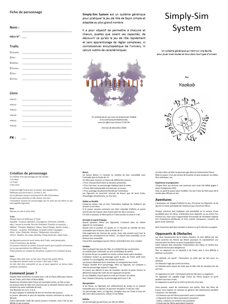 Simply Sim System | PDF