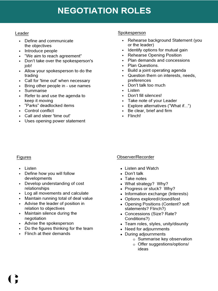 05 +Negotiation+Roles+ENG | PDF