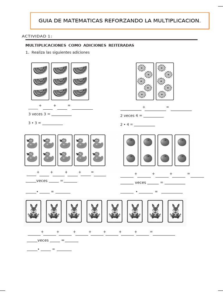 4 - GUIA DE MATEMATICA MODIFICADA Buenisimo | PDF