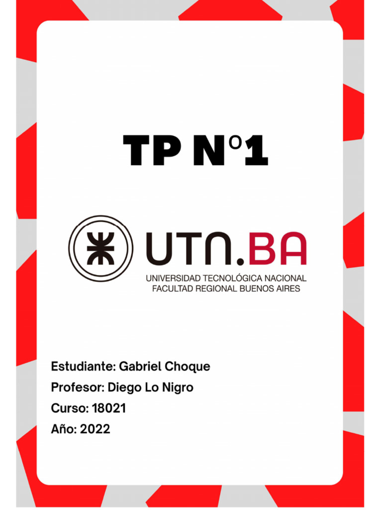 TP1 Choque Gabriel | PDF