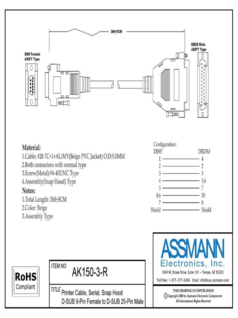 Plotter Cable | PDF