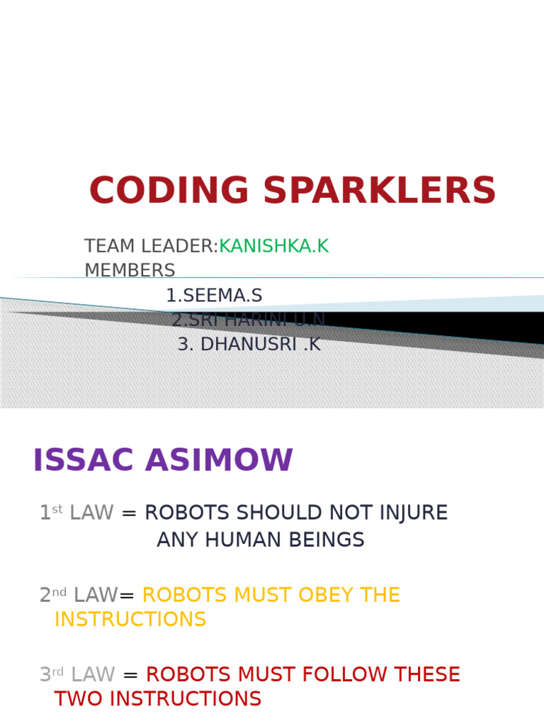 Coding and Robotic | PDF