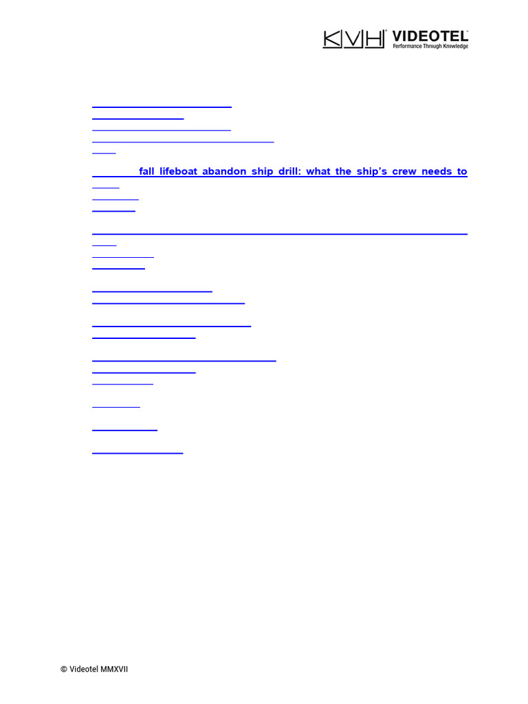 An Introduction to Freefall Lifeboats | PDF