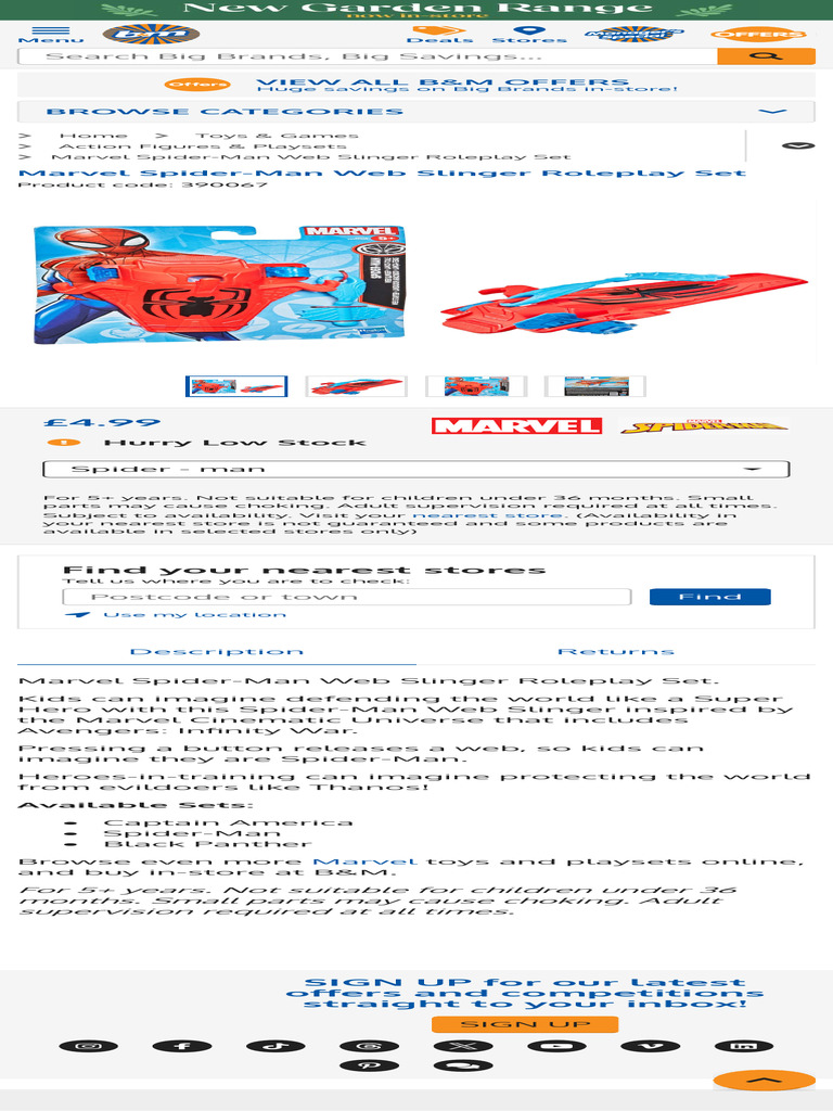 Spider-Man Web Slinger Roleplay Set | PDF | Spider Man | Marvel Comics