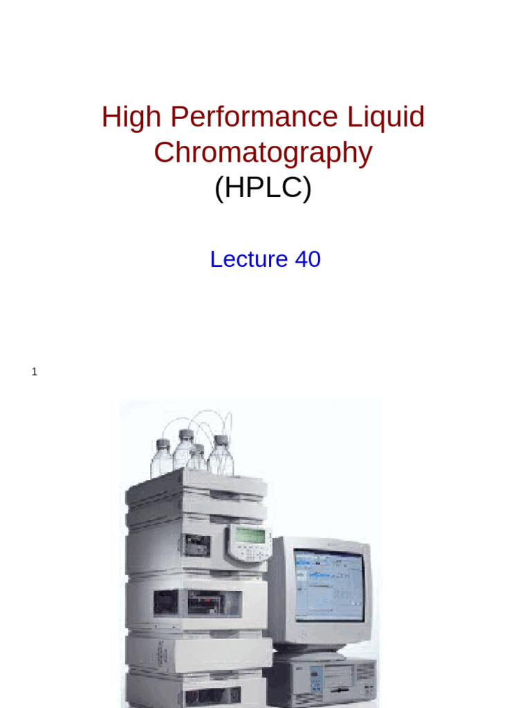 HPLC1 | PDF