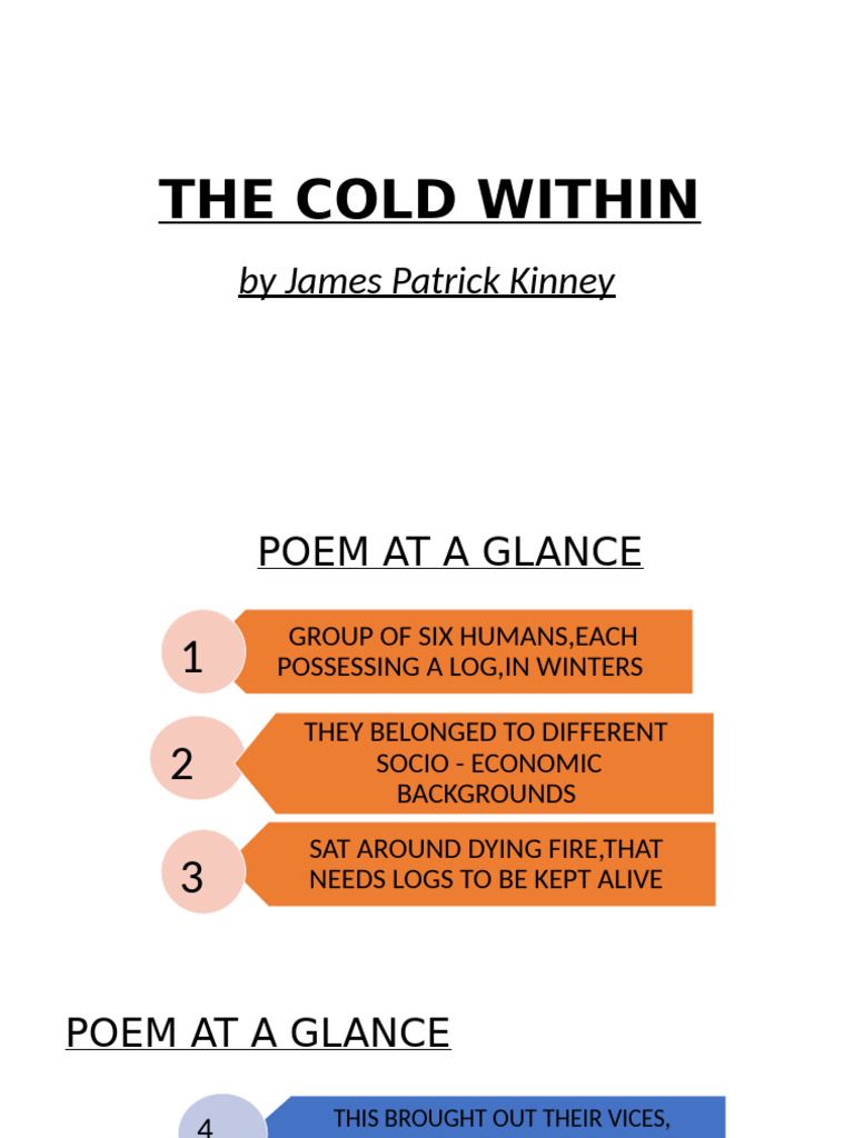 The Cold Within | PDF