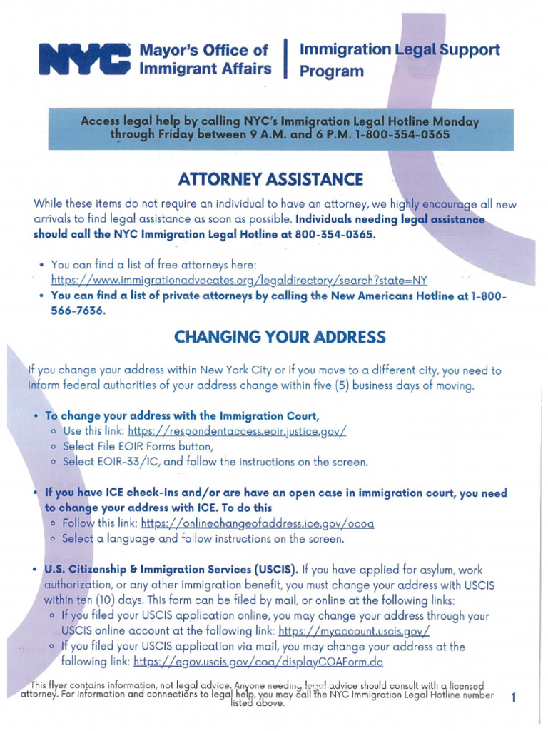 MOIA - New Arrival Checklist | PDF