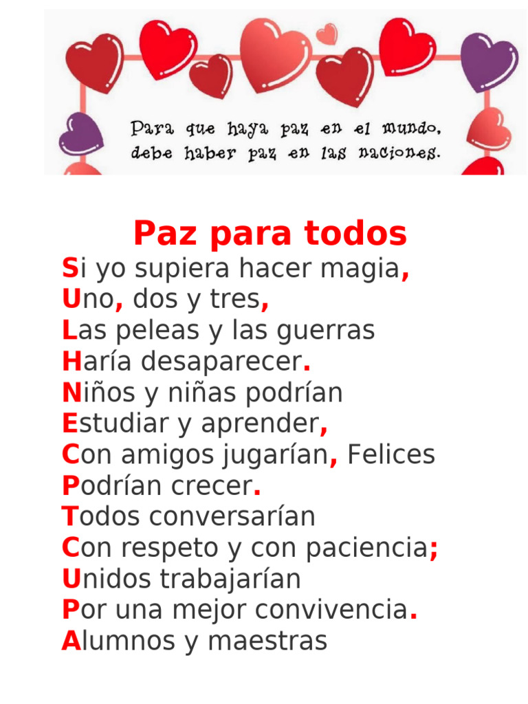 Paz para Todos Paz para Todos | PDF