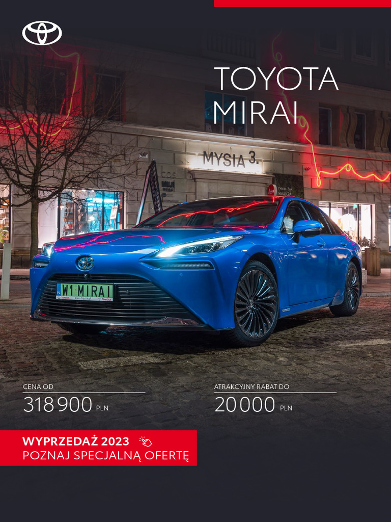 Spec Mirai 2023 | PDF | Land Vehicles | Vehicle Technology