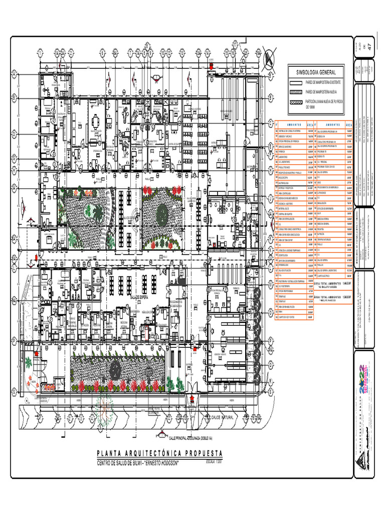Planta Arquitectonica Propuesta | PDF